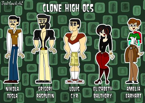 Clone High Ocs By Badluckae On Deviantart