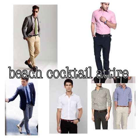 Male Cocktail Attire Beach