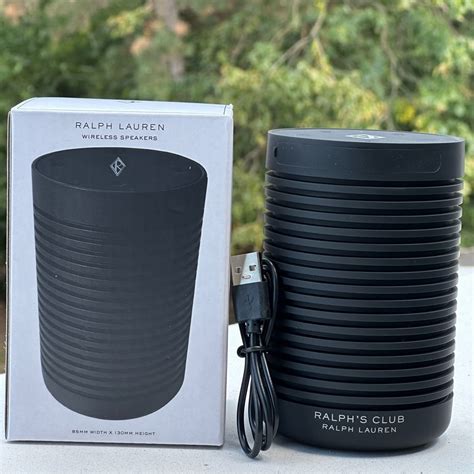 Ralph Lauren Bluetooth Speaker Nwt Gem