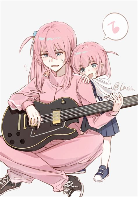 後藤ひとり 「ぼっち・ざ・ろっく後藤姉妹 」canisのイラスト