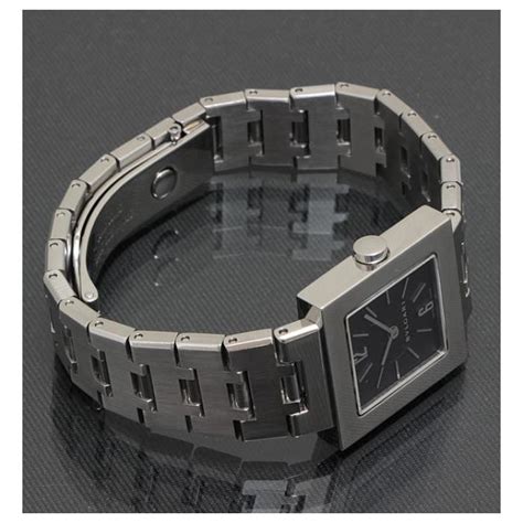 Bvlgari 美品 ブルガリ レディース クアドラード 腕時計 クォーツ Ss 型番sq22ss Atlantis 通販