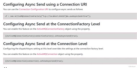 Activemq高级特性和大厂面试常考重点activemq的使用及原理 面试问题 Csdn博客