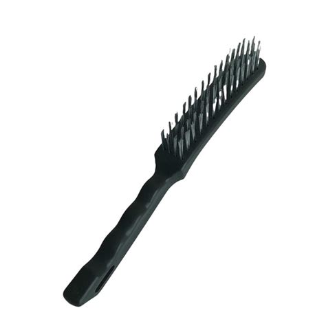 Escova De Aco Manual 4 Fileiras C Cabo Plastico Sparta 7486655