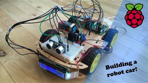 Building A Robot Car From Scratch Raspberry Pi Small Rover With Lcd Ultrasonic Sensor