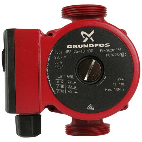 Что купить: Циркуляционный насос Grundfos UPS 25-20 180 (65 Вт) или ...