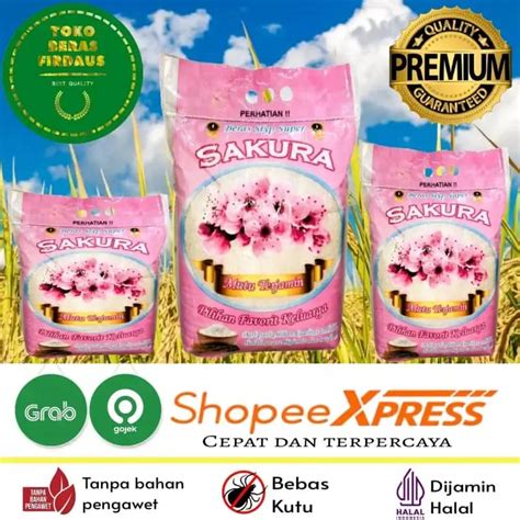 Jual Beras Cap Sakura 20kg Di Seller Toko Beras Firdaus Cipete