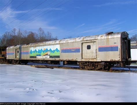Mkrristown And Erie Baggage Car 1802 Ex Amtrak Vermonter