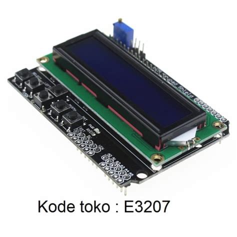 Jual Lcd Keypad Shield Lcd1602 Modul Display Atmega328 Atmega2560 Raspberry Op27 Shopee Indonesia