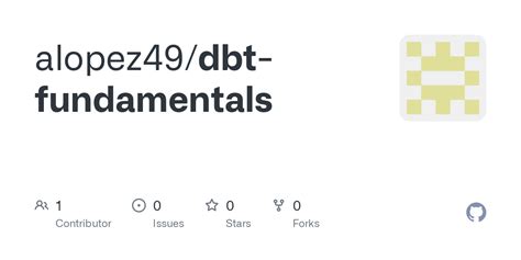 github alopez49 dbt fundamentals