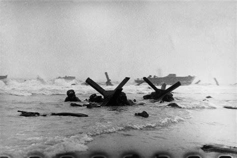 batalla de Normandía las 11 magníficas de Robert Capa las únicas
