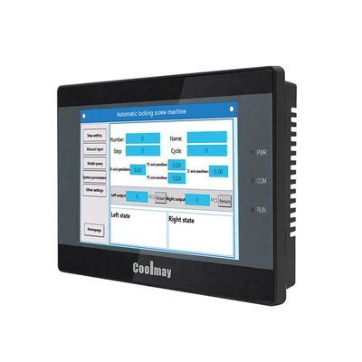 DC24V Programmable PLC Controller With 5 Inch HMI Display Monitor QM3G 50FH 32 Bit CPU 408MHz
