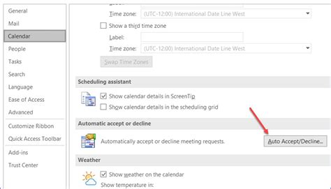 How To Automatically Accept Or Decline Meeting Requests In Outlook