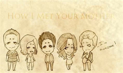 Himym How I Met Your Mother Fan Art 34239052 Fanpop