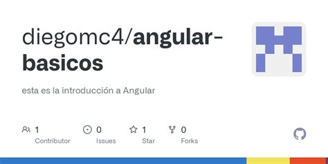github diegomc4 angular basicos esta es la introducción a angular