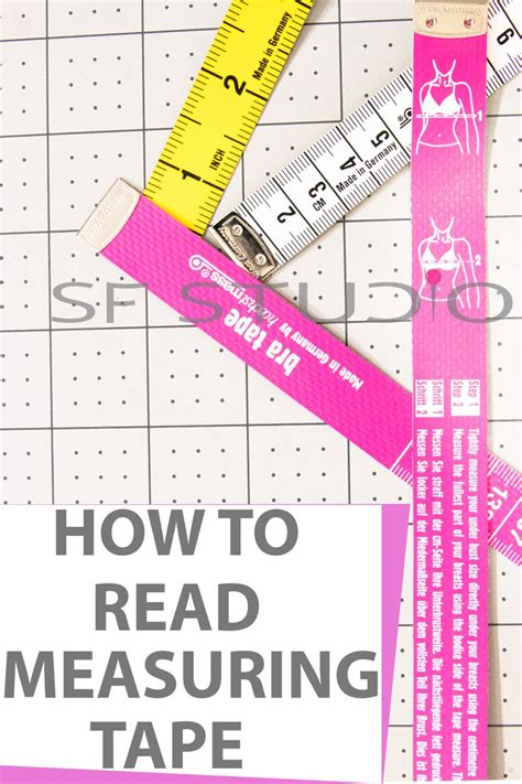 How To Read Measuring Tape Inches Centimetres For Tailors How To Use Bra Tape Bra Tape