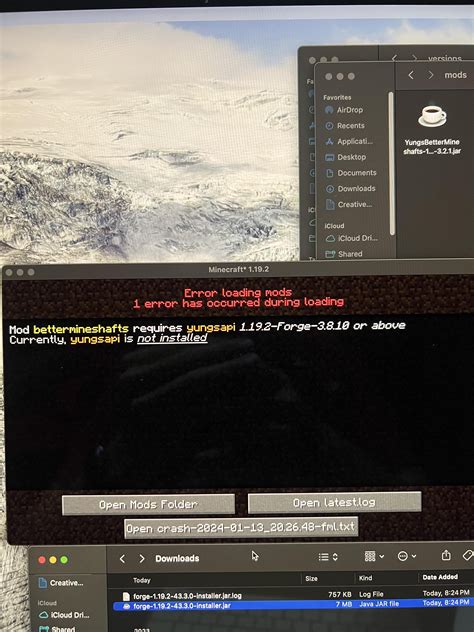 Help Errors Loading Mods Rminecraftmod