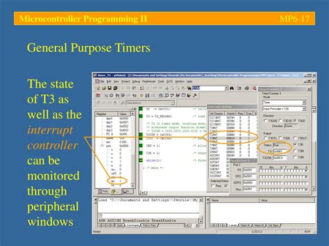 Ppt Microcontroller Programming Ii Mp6 1 Powerpoint Presentation