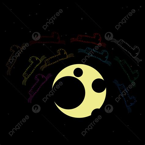 Gambar Background Coretan Bulan Vektor Dan File Psd Untuk Unduh Gratis