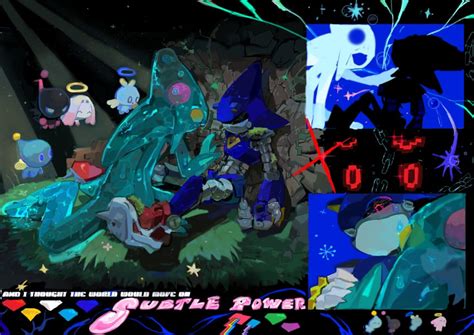 Metal Sonic Neutral Chao Dark Chao Hero Chao Chaos And 1 More