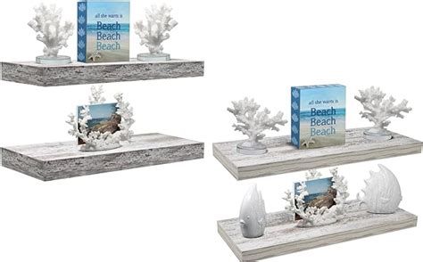 Sorbus Floating Shelves Bundle Large And Extra Large Sets
