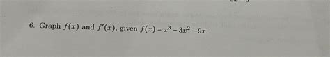 Solved Graph F X And F X Given F X X X X Chegg