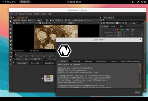 serverあれこれ AlmaLinux 9 Rocky Linux 9にVFXアプリNatronをインストールする