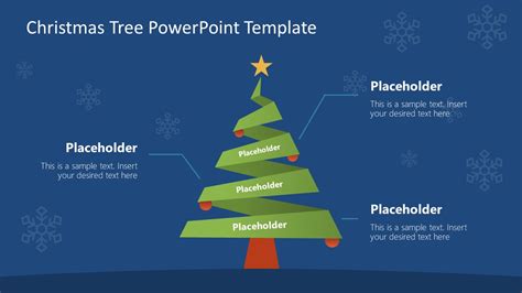 Christmas Tree Powerpoint Template Slidemodel