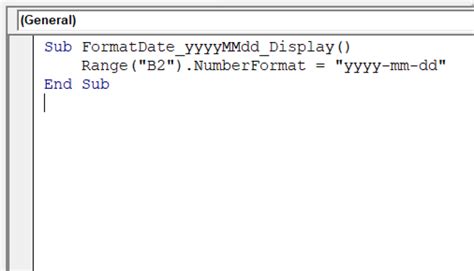 How To Format Date To Yyyymmdd With Excel Vba 3 Examples Excel Insider