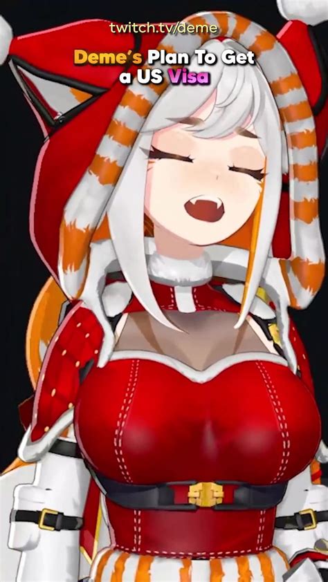 Demes Plan To Get A Us Visa Vtuber Storytime Usvisa Demenishki