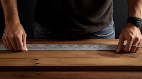 Premium Photo A Photo Of A Person Using A Ruler For Measurements