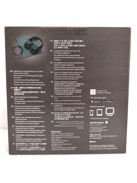 Plantronics Over Ear Wireless Bluetooth Headphone Audio Headphones Headsets On Carousell