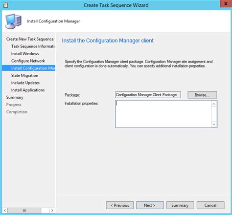 Deploy Windows Server Using SCCM Task Sequence