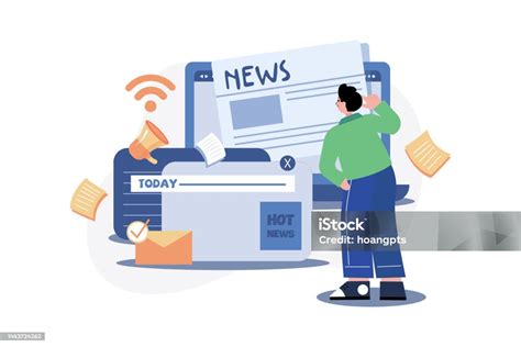 온라인 정보 비디오 일러스트레이션 개념입니다 흰색 배경에 격리된 평면 그림 공부에 대한 스톡 벡터 아트 및 기타 이미지 공부 교사 교육 관련 직업 교습 Istock