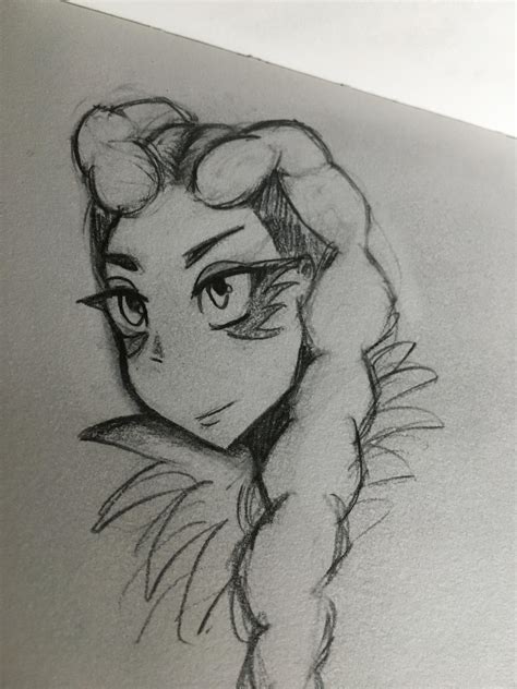 My Version Of Loba Anime Style Sketch R Apexlegends