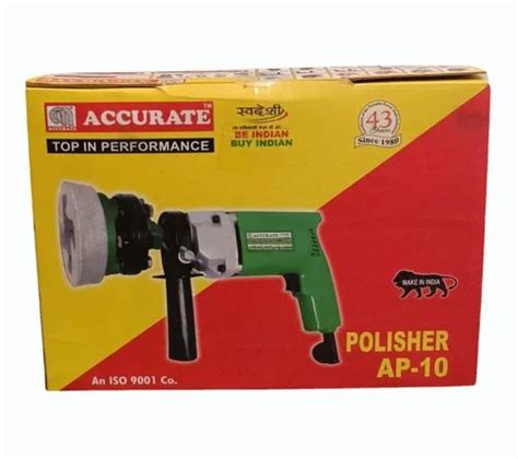 Accurate AP10 Polisher 550 Watt 5 Inch At 2400 Piece In Mumbai ID