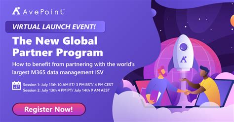 Virtual Launch Event The New Global Partner Program Avepoint