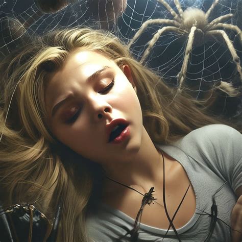 Chloe Moretz With Spider 016 By Lizardino On Deviantart