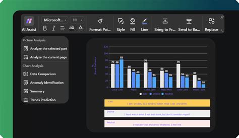 Generate Charts From Text With Edrawai Free