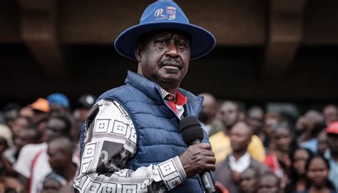 Kenya Raila Announces Anti Ruto Protests With Major Demo In Nairobi