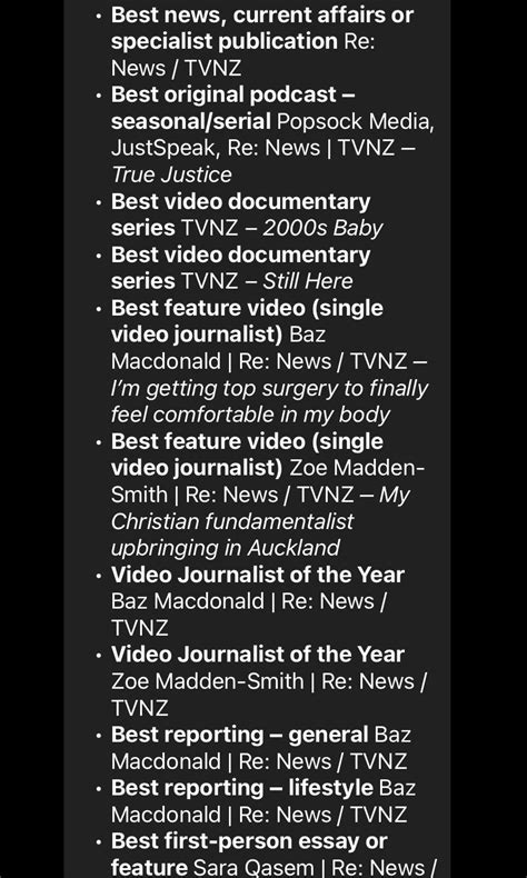 Anna Harcourt On Linkedin Wow Wow Re News Has Been Nominated For 11 Awards At The Voyager…