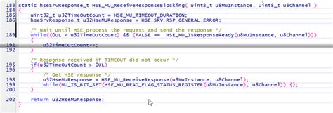 S32k312 Hse Send Not Response Nxp Community
