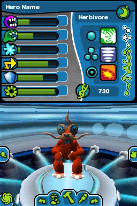 Spore Hero Arena Ds Screenshots