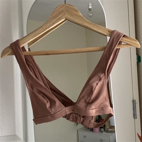 Primark Bikini Top In Dusky Pink Amazing Condition Depop