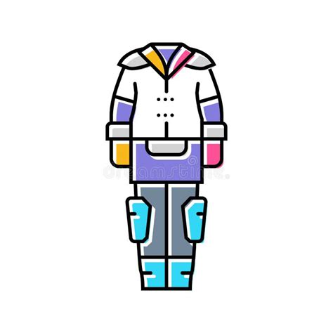 Cyberpunk Fashion Cyberpunk Color Icon Vector Illustration Stock Illustration Illustration Of