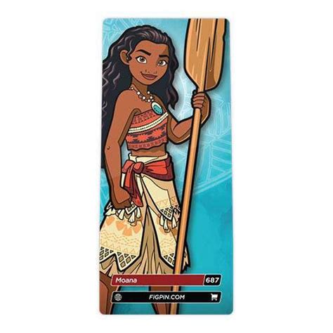 Figpin 687 Disney Princess Moana Enamel Pin Princess Moana Princess