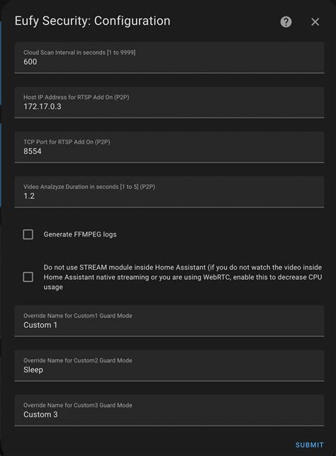 Add Configuration Option To Adjust Host And Port For Websocket Server · Issue 713 · Fuatakgun