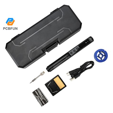 Pcbfun Usb หัวแร้งปรับอุณหภูมิอัจฉริยะอินเทอร์เฟซ Type C Shopee Thailand