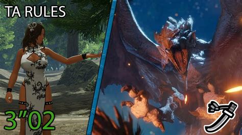 MHR Apex Rathian Longsword TA Wiki Rules YouTube