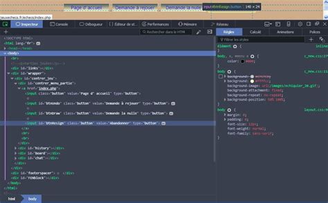 Problème de boutons Résolu Javascript