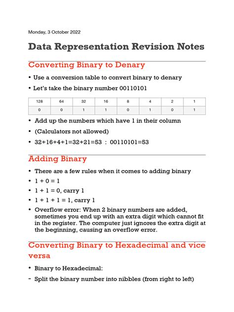 Computer Science Notes Y10 Term 3 Pdf Red Only Pls Pdf Network Packet Data Compression